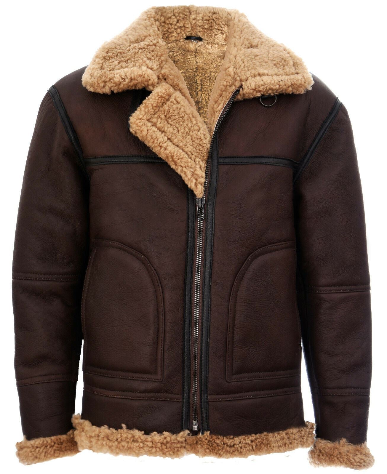 Mens Vintage B3 Shearling Jacket-Haslingden – Upperclass Fashions